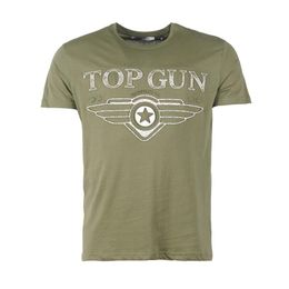 Top Gun Shirt male Green size S