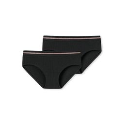 Schiesser Panties 'Basic Kids' Jungen Gr&ouml;&szlig;e 140 rosa / schwarz