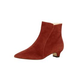 Evita Stiefelette GIORGIA Damen Gr&ouml;&szlig;e 34 rot Winterschuhe
