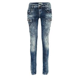 Cipo & Baxx CIPO & BAXX Jeans 'Imagine' Damen Größe 26 blue denim
