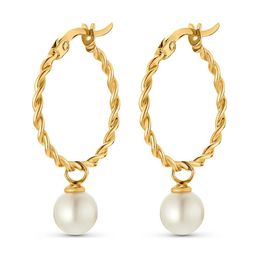 Christ Earrings female Yellow size One Size