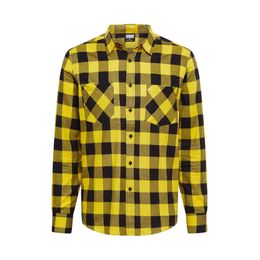 Urban Classics Button Up Shirt male Yellow size XXL