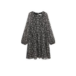Mango Kleid 'Maura' Damen Größe 40 schwarz / weiß Winterkleid