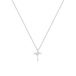 Elli Kette 'Kreuz' Damen Gr&ouml;&szlig;e 55 silber