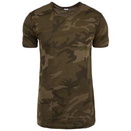 Urban Classics Shirt Herren Gr&ouml;&szlig;e L hellbraun / khaki / oliv