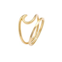 Elli Ring 'Welle' female Gold size 52