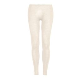 Hanro Leggings 'Woolen Silk' Damen Gr&ouml;&szlig;e M offwhite
