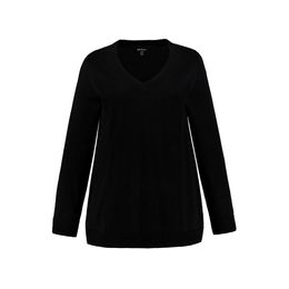 Ulla Popken Sweater female Black size 54+