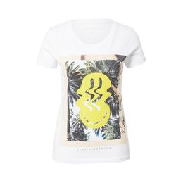Einstein Newton EINSTEIN & NEWTON T-Shirt Damen Gr&ouml;&szlig;e XL gelb / dunkelgr&uuml;n / wei&szlig;