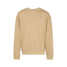 Urban Classics Sweatshirt 'Open Edge Crew' male Beige size S