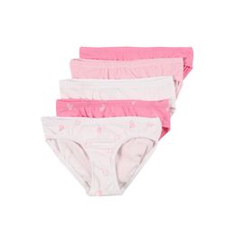 Schiesser Slip M&auml;dchen Gr&ouml;&szlig;e 128 pink / rosa / wei&szlig;