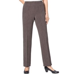 Thermohose Classic Basics Gr. 46, Normalgrößen, braun (braun, meliert) Damen Hosen Wanderhosen