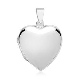 UNIQUE Silber Herz-Medaillon Gravur möglich