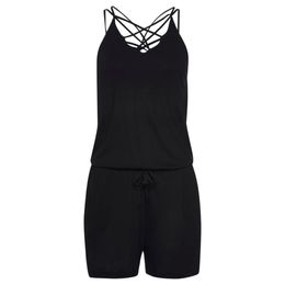 Lascana Kurzoverall Damen Gr&ouml;&szlig;e XS/S schwarz