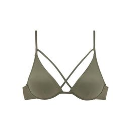Lascana Bikini-Top Damen Gr&ouml;&szlig;e 80 oliv