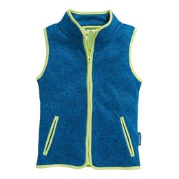Playshoes Weste Jungen Gr&ouml;&szlig;e 116 royalblau / limette