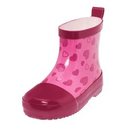 Playshoes Gummistiefel M&auml;dchen Gr&ouml;&szlig;e 21 eosin / hellpink