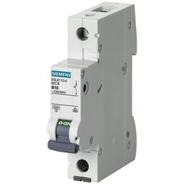 Siemens Circuit breaker 6ka 1pol c10 5sl6110-7