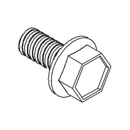 Cubic Thread forming hex flange head screw din7500 form d