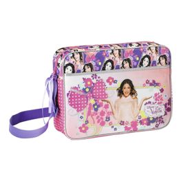Violetta Umhängetasche Disney - XL Schultertasche, 38x28x10 cm (Reißverschluss, Mädchen), Geringes-Gewicht