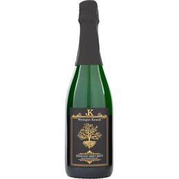 Weingut Helmut Krau&szlig; Sekt brut Riesling 2019 Brut - Zeller Schwarzer Herrgott Pfalz &ndash; Perl- & Schaumwein b.A.