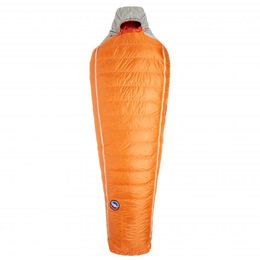 Big Agnes - Torchlight UL 30 - Daunenschlafsack Gr Regular - bis Körpergröße 183 cm Zip: Left Orange/ Gray