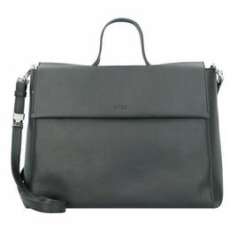 Bree Pure 8 Handtasche Leder 38 cm black