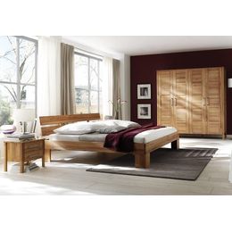 Schlafzimmer-Set Home Affaire "Modesty II" Schlafzimmermöbel-Sets Gr. Ausführung 3, braun Komplett Schlafzimmer in 3 Ausführungen
