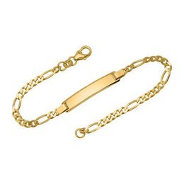 UNIQUE 333er Goldarmband: ID-Armband Gold 16cm