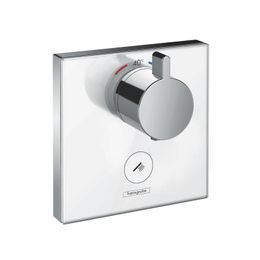 Hansgrohe ShowerSelect Glas Thermostat Highflow Unterputz, 1 Verbraucher, 1 zus. Abgang 15735400