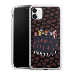 DeinDesign Handyhülle Akatsuki Naruto Shippuden Offizielles Lizenzprodukt Akatsuki Group, Apple iPhone 11 Silikon Hülle Bumper Case Handy Schutzhülle