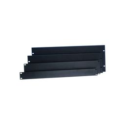 Adam Hall ah 19" Parts 8721 - Rackblende 1 HE Aluminium schwarz