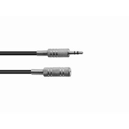 Omnitronic Klinkenverl&auml;ngerung 3,5 stereo 3m