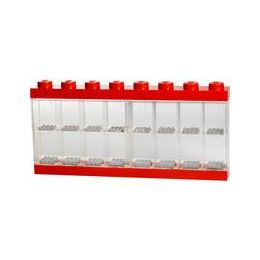 LEGO Minifiguren Display Case 16 rot, Aufbewahrungsbox