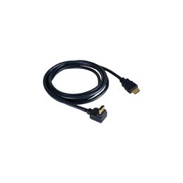 Kramer C-HM/RA-3 - High&ndash;Speed HDMI Kabel mit Ethernet und einem rechtwinkligen Stecker
