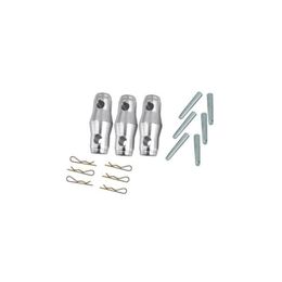 Alutruss QUICK-LOCK Satz Verb.konus/Zapfen/Splint
