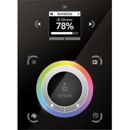 Nicolaudie S.T.I.C.K.-DE3 1024ch, Glass, USB, Ethernet, Color Screen, 500 Scenes, 10 Zones