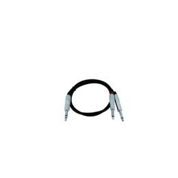 Omnitronic Kabel AK-30 Klinke Stereo/2x Klinke Mono 3m