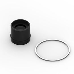 Derksen Weitwinkel-Objektiv für PHOS 25-85 indoor, 63mm, Schwarz