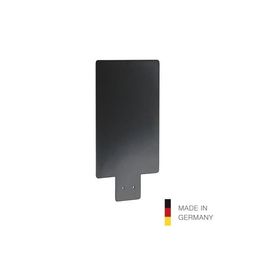 K&Ouml;NIG & MEYER K&ouml;nig & Meyer 80390 Hinweistafel f&uuml;r Spenderstative, schwarz