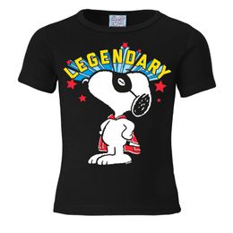 logoshirt T-Shirt Jungen Gr&ouml;&szlig;e 158/164 gelb / schwarz / wei&szlig;