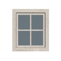 KARIBU HOLZTECHNIK GMBH GH Dreh-Kippfenster, weiß 69x79cm,28mm