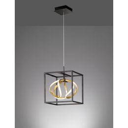 Fischer & Honsel Gesa Pendelleuchte LED Schwarz, 1-flammig