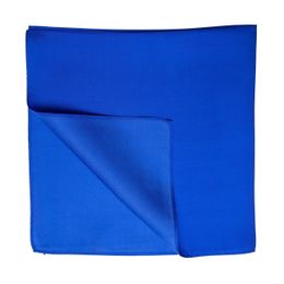 TINITEX Seidentuch Nickituch Halstuch Twill royalblau