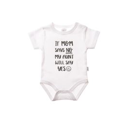 Liliput Shirtbody 'If Mom says no' Jungen Gr&ouml;&szlig;e 74/80 schwarz / wei&szlig;