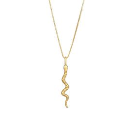 Elli Necklace 'Schlange' female Gold size 45