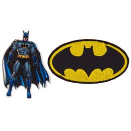 DC COMICS Applikationen "Batman", Größe: 5–8 cm, 2 Stück