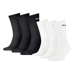 Puma Socken Damen Gr&ouml;&szlig;e 43/46 schwarz / wei&szlig;