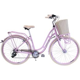 Cityrad FASHION LINE Fahrräder Gr. 48 cm, 28 Zoll (71,12 cm), rosa Bestseller Fahrräder