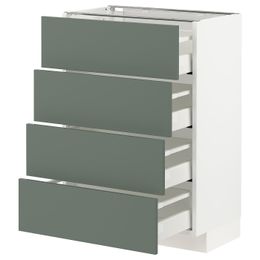 IKEA METOD / MAXIMERA Unterschr., 4 Fronten/4 Schubladen